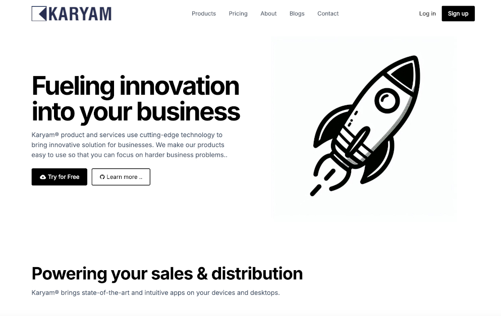 Karyam - Fueling innovation into your business
